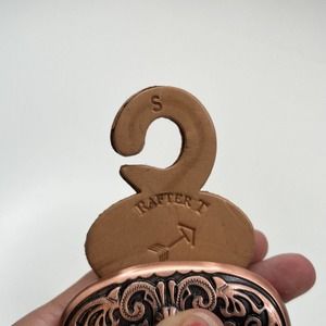 Rafter | Accessories | Nwt Rafter Ranch Company Embellished Leather ...